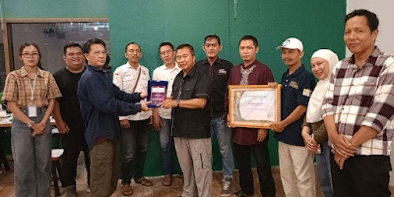 Doni Irawan Dinobatkan sebagai Tokoh Pers Inspiratif Lampung 2025