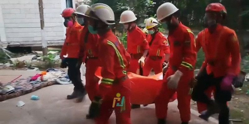 Tim INASAR Temukan Tiga Korban Meninggal dalam Reruntuhan Gempa Myanmar