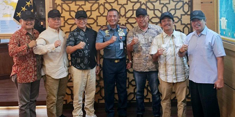 Sinergi Media dan TNI AL, PWI Jaya Kunjungi Mako Armada RI