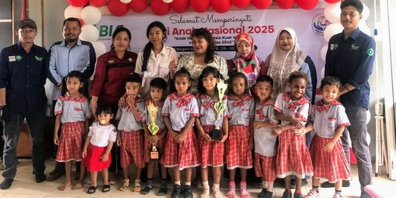 Komite Gender PT Bio Inti Agrindo Rayakan Hari Anak Nasional di Papua ...