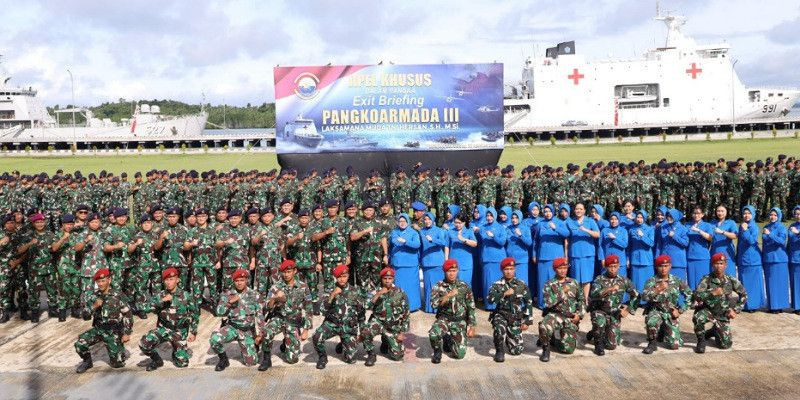 Koarmada III Gelar Apel Khusus